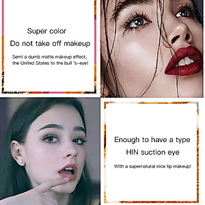 MAEPEOR Matte Lip Liner 12 PCS Nude Brown Series Highly Pigmented and Smoothly Velvet Lipliner Pencil Set Long Lasting and Waterproof Durable Lip Liners (12PCS-1)