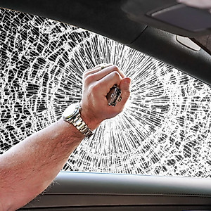 Firefighter Black Stealth Elite Folding Tactical Knife - Fireman Rescue Knife - First Responder Gift - Service Disabled Veteran Owned Small Business