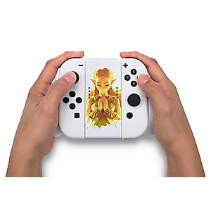 PowerA Joy-Con Comfort Grip for Nintendo Switch - Princess Zelda, game controller, gamepad, Nintendo Switch Lite