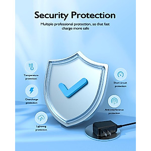 Fast Charging 6 Feet 3-Prong AC 120V Extra Long Cable Power Cord Charger Compatible with Segway Max Ninebot P65 G2 P65A P65E P65U P100 G30 G30P 46.8V 12Ah Li-ion Battery Electric Scooter AA.00.0012.38