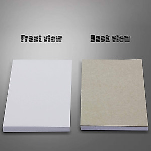 [10 Pack] 100 Sheets Paper Notepads - 4 x 6” Memo Scratch Pad Server Waitress Waiter Book To Do Grocery List Small Notebook Restaurant Checkbook White
