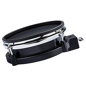 Alesis Surge 8 inch Mesh Drum Pad with Clamp and Silverline Audio 10ft Trigger Cable Bundle [Compatible with Roland/Yamaha/Simmons/Ion]