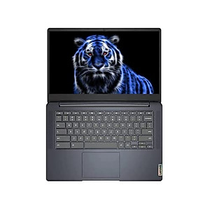 Lenovo Ideapad 3 Chromebook Business Laptop, 14" HD Anti-Glare Display, MediaTek MT8183, Chrome OS, 4GB RAM, 64GB eMMC, ARM Mali-G72 MP3, Type-C, Long Battery Life, Abyss Blue, 32GB PC Mall USB Card