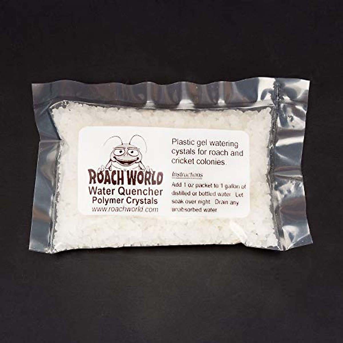 Roach Chow for Dubia & Crickets with Super Foods Bundle - .5 lb Dry Chow - Insect Water Crystals - 1 Bug Jelly (Honey Banana)