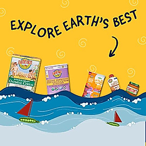 Earth's Best Organic Kids Snacks, Sesame Street Toddler Snacks, Organic PB&J Bites for Toddlers 2 Years and Older, Peanut Butter and Strawberry Flavored with Other Natural Flavors, 3 oz Bag