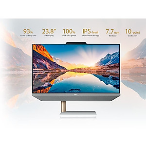 ASUS Zen AiO 24 Touch 1TB SSD 32GB RAM Extreme (AMD Ryzen Processor with 6 Cores and Max Boost 4.00GHz, 32 GB RAM, 1 TB SSD, 24" FHD Touchscreen, Win 10) Desktop All in One PC Computer M5401