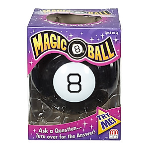 Mattel Games Magic 8 Ball Kids Toy, Novelty Fortune Teller, Ask A Question & Turn Over for Answer