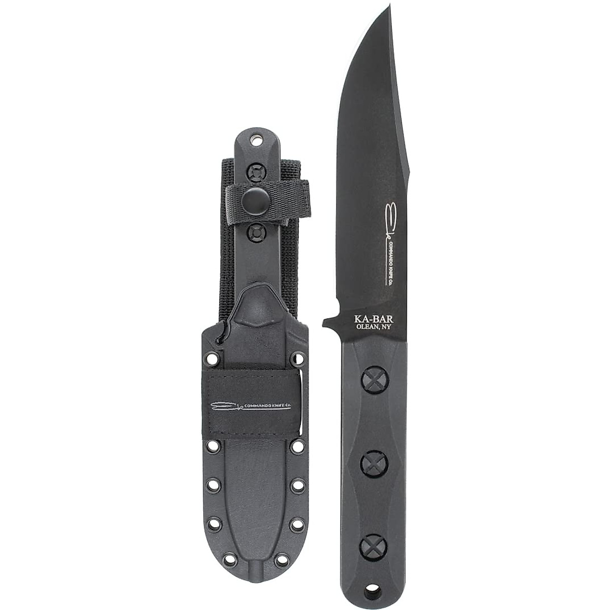 KA-BAR Knives KBAR EK50 Clip Point 5" W/Sheath