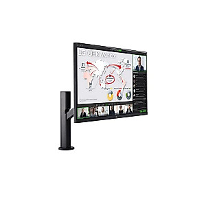 LG 32QP880-B 32'' QHD (2560 x 1440) 75Hz IPS Monitor with USB Type-C and ErgoStand (Renewed)