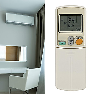 Universal Remote Control for Air Conditioner Easy to Use and Compatible for ARC423A2 423A1 423A3 423A13 423A18 Remote Control with LCD Display for