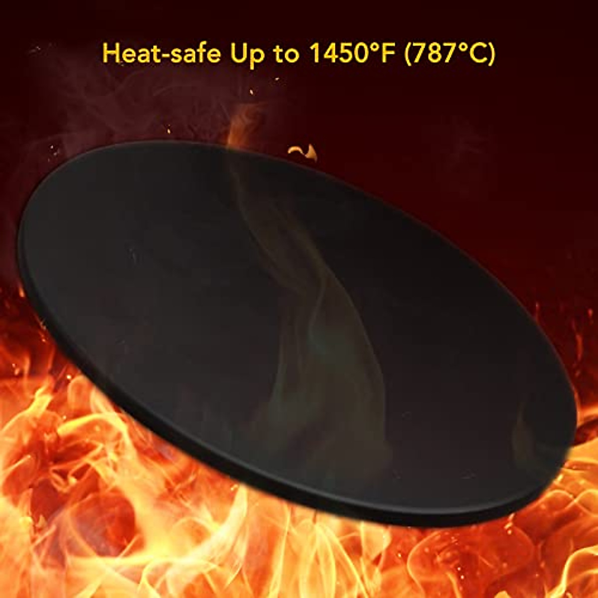 Pizza Stone Bread Baking Stone 13 Inch, Round Pizza Plate, Thermal Shock Resistant, Durable and Safe, Pizza Stone for Oven for Oven/BBQ/Air Fryer
