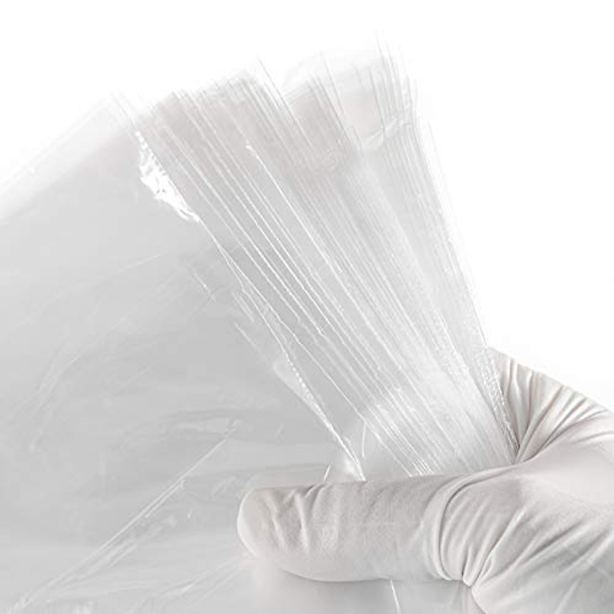 JMU Dental Full Chair Cover, Disposable Clear Plastic Sleeve Protector, 29" x 80", Box of 125