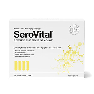 Serovital Renewal Complex, Serovital - Renewal Supplements - Female Critical Peptide Support - Revitalizer for Women, 120 Capsules (Pack of 1)