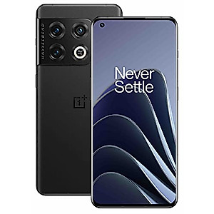 OnePlus 10 Pro 5G Dual-SIM 128GB ROM + 8GB RAM (GSM Only | No CDMA) Factory Unlocked 5G Smartphone Global Version - Volcanic Black