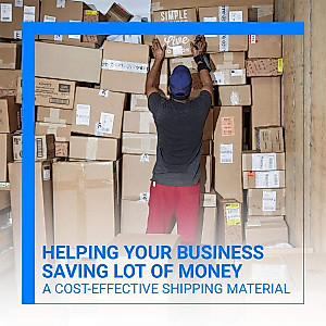 2-Pack Bubble Cushioning Wrap Rolls, 3/16" x 12" x 72' ft Total, Perforated Every 12", 20 Fragile Stickers for Packaging, Shipping, Mailing