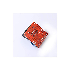 2Pack L298N Motor Drive Controller Board Module Dual H Bridge DC Stepper Compatible with Ar-duino Electric Projects, Smart Car Robot