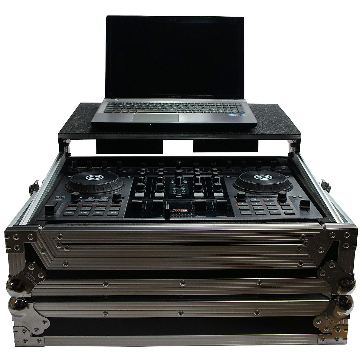 Harmony Audio HCTKS4LT Flight Glide Laptop Stand Custom Case Compatible with Numark Mixtrack Pro