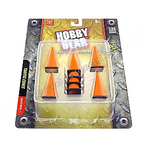 "Hobby Gear" Traffic Cones Series 1 - 8 cone set