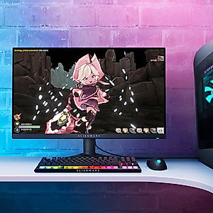 Alienware AW2724DM Gaming Monitor - 27" QHD 180Hz w Overclock, AMD FreeSync Premium Pro, NVIDIA G-SYNC, VESA Display - Black,Black/Silver