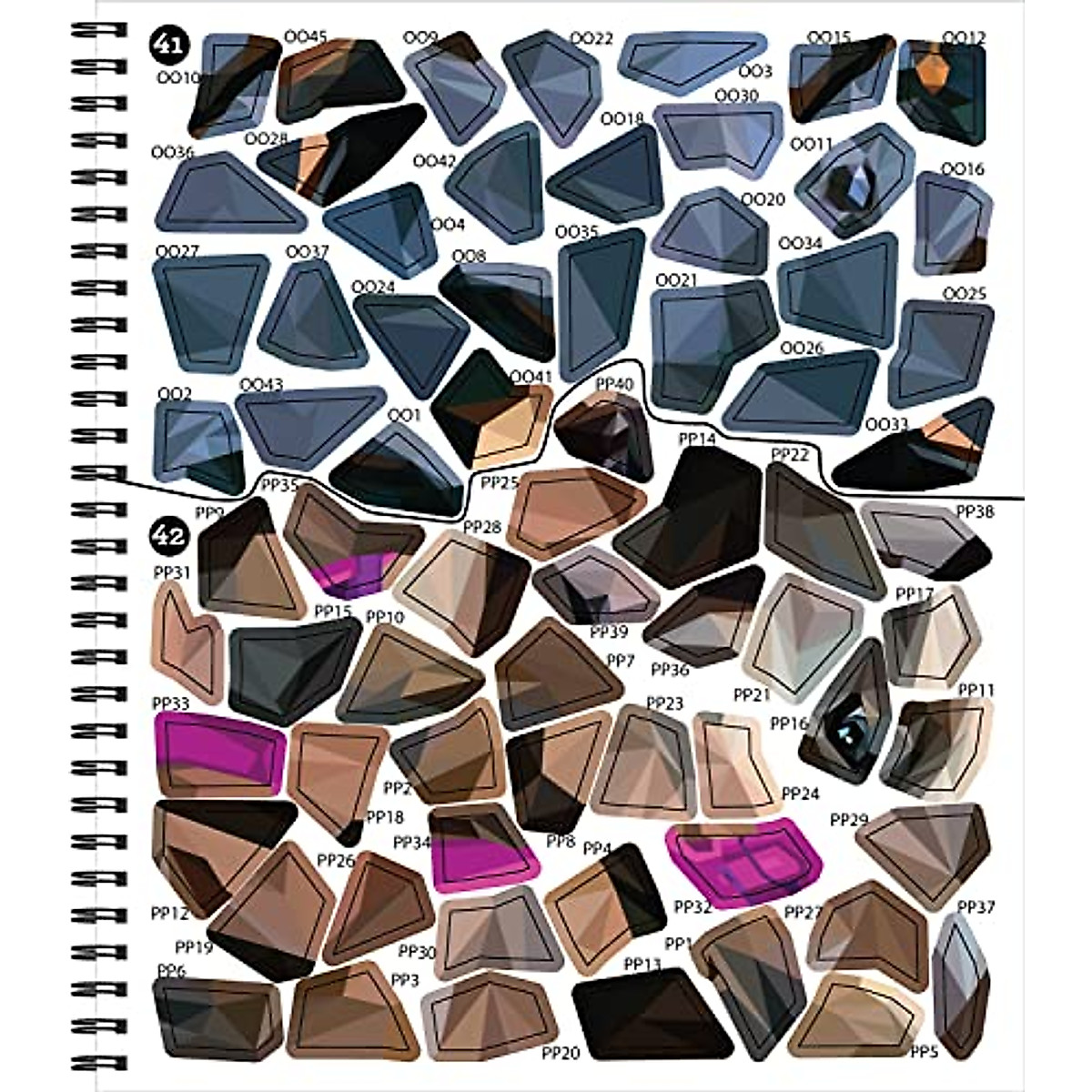 Brain Games - Sticker by Number: Puppies & Dogs - 2 Books in 1 (42 Images to Sticker)