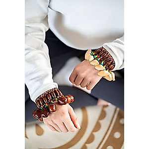 Meinl Sonic Energy Seed Shell Shaker Percussion Instrument Anklet/Bracelet — Nature Sounds for Meditation, ASMR, Sound Therapy, Yoga