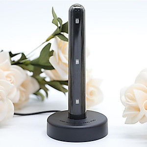 USB Stand-Type Mini Heater Heating Rod Toys Heater Heating Stick Warmer Rod with UV LED,Automatic Temperature Control to 42-46℃,Not for Room/Office Heating