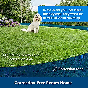PetSafe Wireless Pet Fence Pet Containment System, Covers up to 1/2 Acre, for Dogs over 8 lb, Waterproof Receiver with Tone / Static Correction - From The Parent Company of INVISIBLE FENCE Brand
