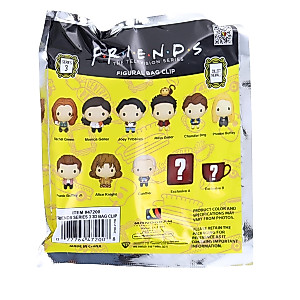 Warner Bros. Friends 3D Foam Bag Clip - Series 3, Multi Color