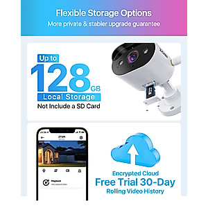 ZOSI 5MP Spotlight WiFi Home Security Camera Kit,2pack C308AH Wi-Fi HaLow Outdoor Cameras with Base Station,2-Way Audio,Night Vision,Weatherproof,Cloud Storage,Smart Light&Sound Alarm,Work with Alexa