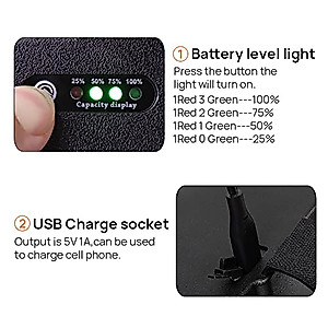 QWW 48V20AH30amp Battery for 100-1200W Ebike with Charge