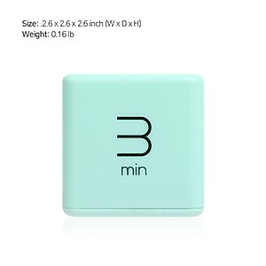 Mooas Cube Timer Violet (5,10,20 and 30 Minutes) & Mint (1,3,5 and 10 Minutes) Bundle, Timer for Studying, Cooking and Workout…