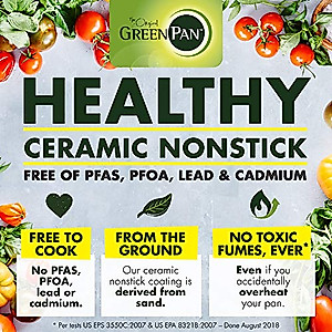 GreenPan Chop and Grill Ash Wood Knife Block