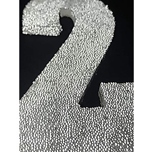 Reflective Glass Beads (1 LB Bag) | for Road Marking, Curb Paint, Traffic Paint, Pavement Striping, Parking Lots, Crosswalks, Driveways, Airports, Traffic Signs, Painting, Arts & Crafts