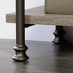 Sauder Canal Street 5-Shelf Bookcase, Northern Oak finish