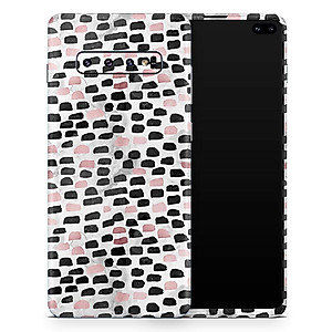 DesignSkinz Karamfila Marble & Rose Gold v4 Protective Vinyl Decal Wrap Skin Cover Compatible with The Samsung Galaxy S20 (Screen Trim & Back Glass Skin)