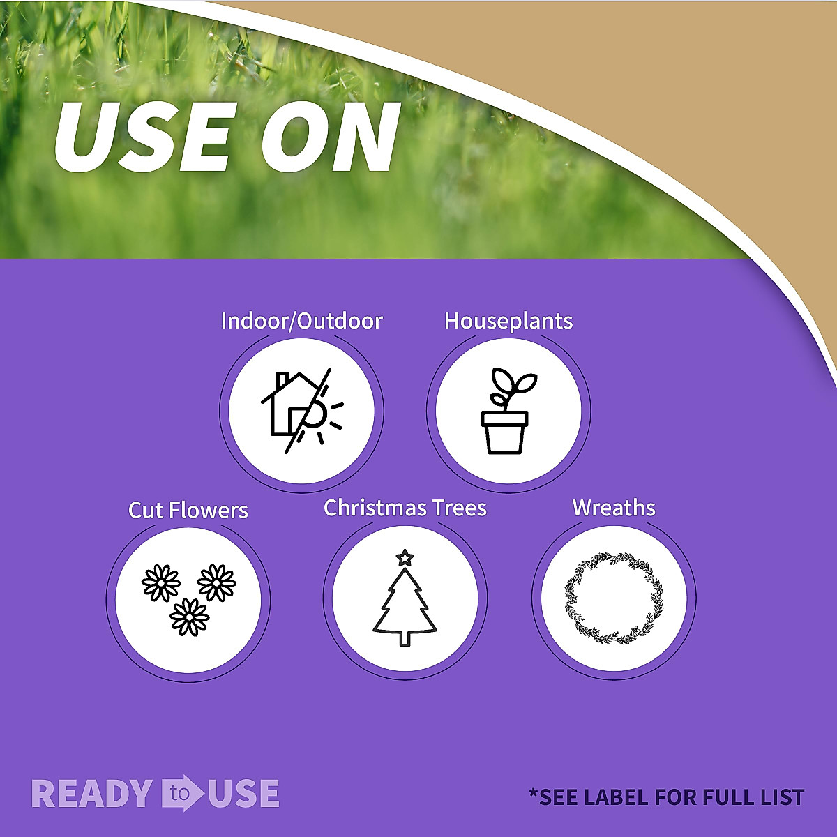 Bonide Wilt Stop, 16 oz Ready-to-Use Christmas Tree and Wreath Spray, Reduces Moisture Loss & Extends Life of Plants