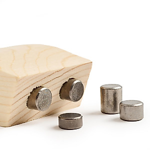 Pinewood Pro Derby Car Weights -Tungsten 2oz Round Cylinder Weights with Free Wheel Spacer and Drill Guide Tool