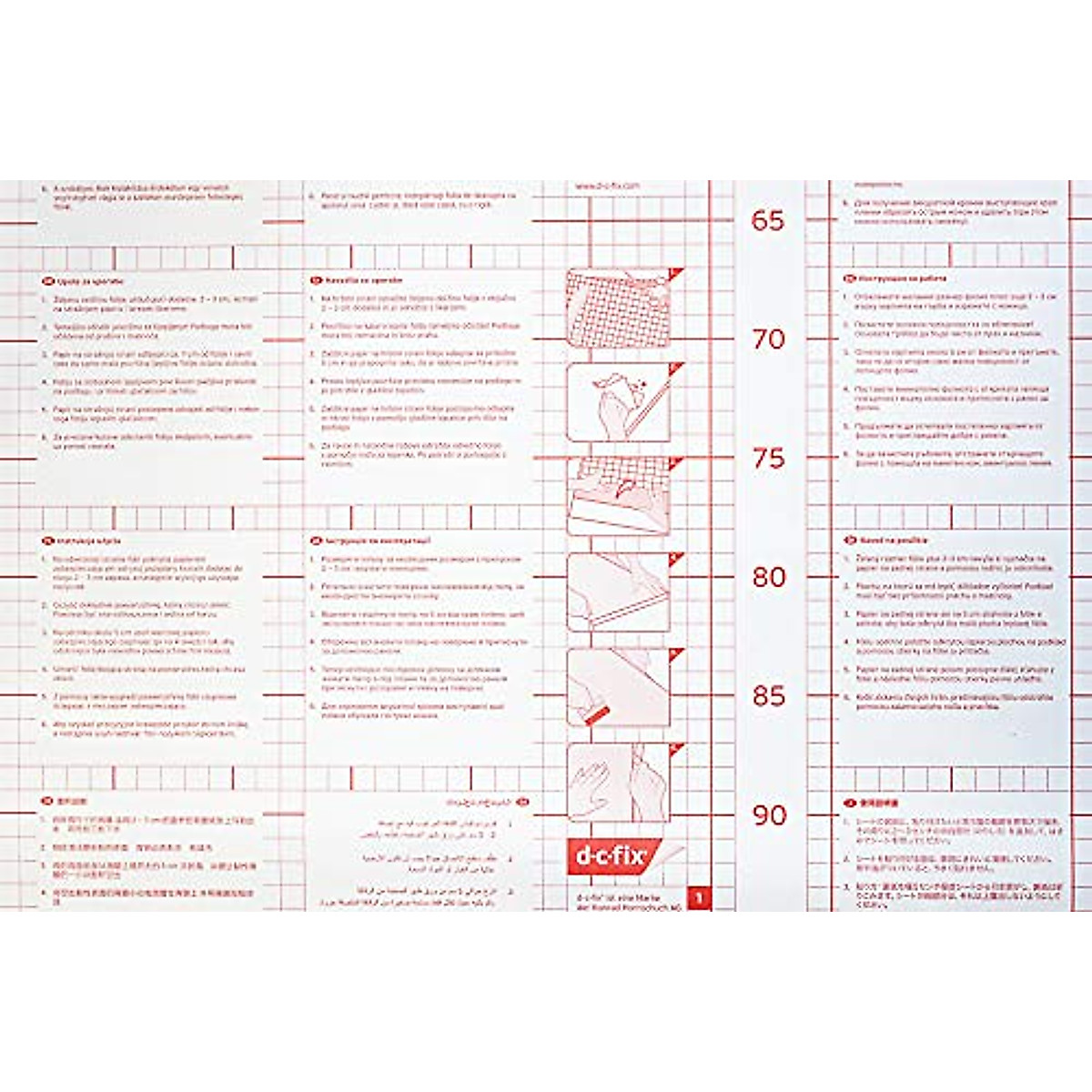 d-c-fix Peel and Stick Contact Paper Oak Sheffield Pearl Grey Wood Grain Self-Adhesive Film Waterproof & Removable Wallpaper Decorative Vinyl for Kitchen, Countertops, Cabinets 26.5" x 78.7"