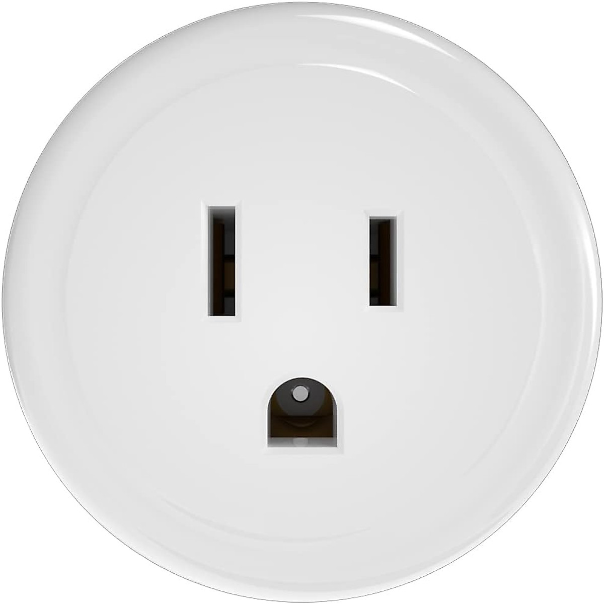 GHome Smart Mini Plug Compatible with Alexa and Google Home, WiFi Outlet Socket Remote Control with Timer Function, Only Supports 2.4GHz Network, No Hub Required, ETL FCC Listed (2 Pack), White