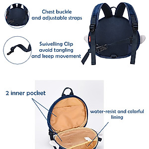 Toddler Backpack Leash for Baby,Child Backpack Harness,Cute Animal Backpack for Kid,Small Backpack Preschooler Leash(Penguin)