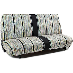 SCU - Universal Bench Seat Cover - Bench Seat Covers for Truck - Black