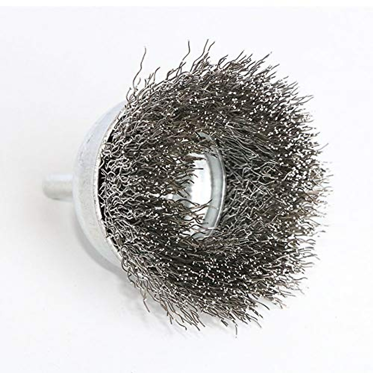 6PCS Stainless Steel Wire Crimped Cup Brush Kit for Drill with 1/4-Inch Shank