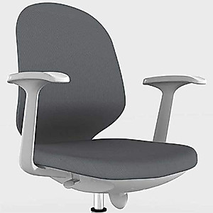 MayNuo Office Chair Gaming Chair Computer Chair Home Computer Chair to Work in an Office Chair Staff Member Chair Netting Lift Swivel Chair Lift Student Dormitory Chair/Argento