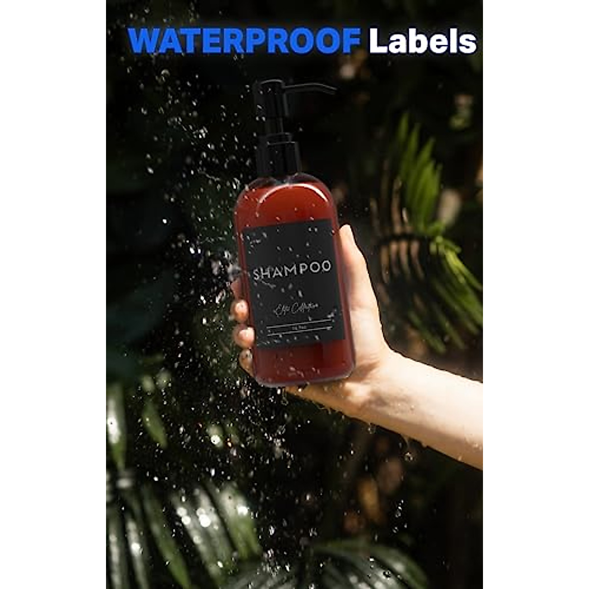 Shampoo & Conditioner Dispenser Bottle Set of 3-16.9 oz, Empty Shampoo Bottle for Bathroom & Shower, Refillable Body Wash Bottle with Pump for Shower Wall, Bathroom Essentials & Gift