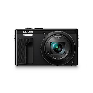 Panasonic Lumix 4K Digital Camera with 30X LEICA DC Vario-ELMAR Lens F3.3-6.4, 18 Megapixels, and High Sensitivity Sensor - Point and Shoot Camera - DMC-ZS60K (BLACK)