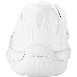 Nfinity Vengeance White Cheer Shoes for Youth Girls – High-Performance Breathable Sneakers for Cheerleading, Dance, and Sports Training – Lightweight and Durable for Competition and Everyday Wear