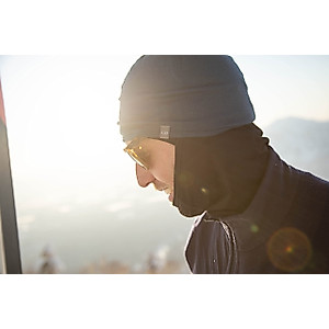 Icebreaker Unisex Merino Oasis Balaclava for Men & Women - Black - One Size