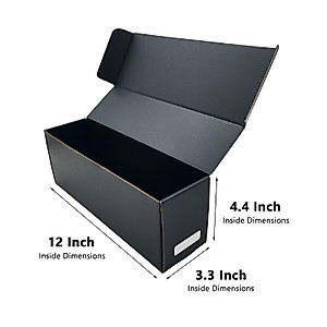 Fageverld Card Toploader Storage Box Fits Magnetic Card Holders, Baseball Sports Card Storage Boxes, Trading Card Box, Toploader Case