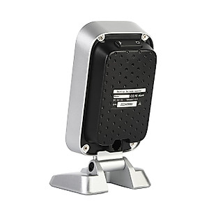 MUNBYN 1D 2D QR Desktop Barcode Scanner Omnidirectional Manual/Automatic Image Sensing Scanner Hands-Free USB Scanner for Windows, Linux, Mac PC for Mobile E-Payment, Supermarket, POS System, Library