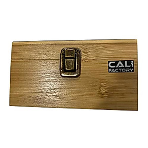 Cali Factory - Marilyn Monroe Design 3D Bamboo Box, Lenticular Flip Image On Natural Bamboo Wooden Box to Organize All Your Accessories with Hinged Lid (Trippy)